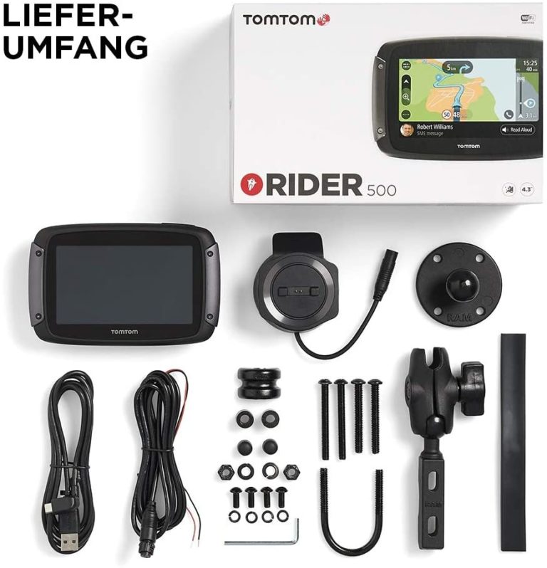 ᐅ TomTom Rider 500 Motorrad Navi - Alles was Sie wissen müssen!